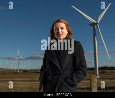 Harburn, Scotland, UK. 10 March 2023.PICTURED: Ash Regan MSP seen ...