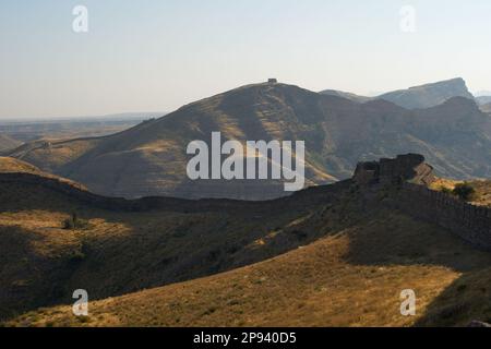 The ramparts of Rani kot, a fort in Pakistan also called the Great Wall ...