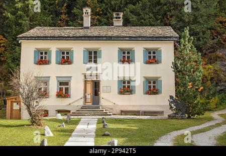 Switzerland, Sils-Maria, Friedrich Nietzsche House Museum, Philosopher ...