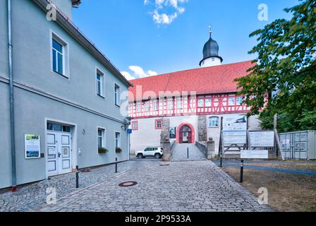 City library, Eisfeld Castle, protected monument, renovation, house ...