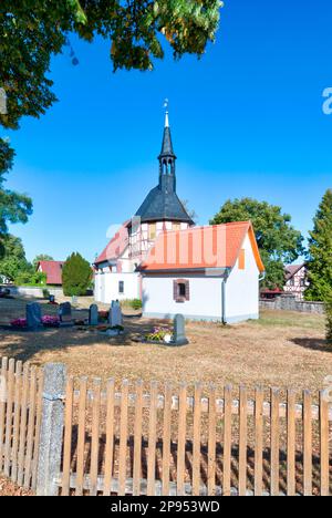 Village church, St. Valentine, cemetery, Protestant, architecture ...