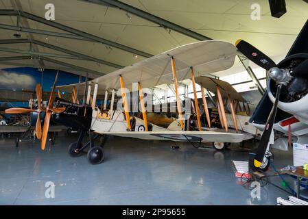 Royal Aircraft Factory BE2c WW1 plane in RFC markings, Great War ...
