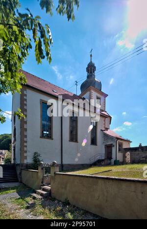 Parish Church of St. Wendelin, Sternberg Castle, Sternberg, Sulzdorf ...