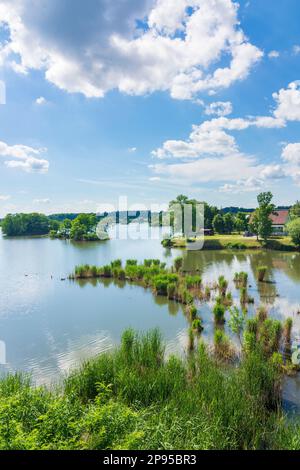 Gbely (Egbell): pond of former gravel pit Strkovisko Adamov in ...