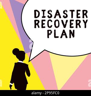 Writing displaying text Disaster Recovery Plan. Internet Concept having ...