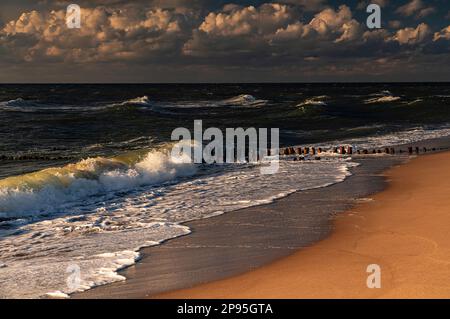 Beach impression in Rantum, island Sylt Stock Photo - Alamy