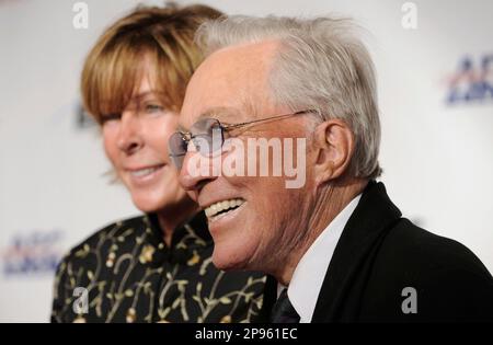 Andy Williams And Wife Debbie Haas. Credit: Henry McGee/MediaPunch ...