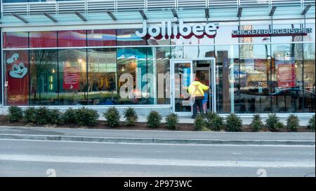 Jollibee storefront of a Filipino fast-food chain restaurant in Surrey ...