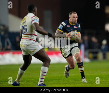 Sam Eseh #25 of Wakefield Trinity arrives ahead of the Magic Weekend ...