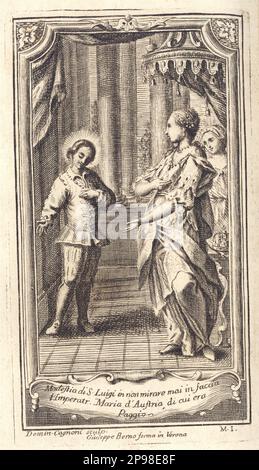 The italian Marquis of Mantua SAN LUIGI GONZAGA ( St Aloysius Gonzaga ...