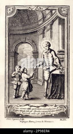 The italian Marquis of Mantua SAN LUIGI GONZAGA ( St Aloysius Gonzaga ...