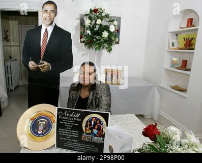 Kim Nesbitt-Good, owner of the Nesbitt Funeral Home in Elizabeth, N.J ...