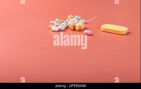 Tablet Candies Bracelet, Compressed Sugar Powder Confectionery ...