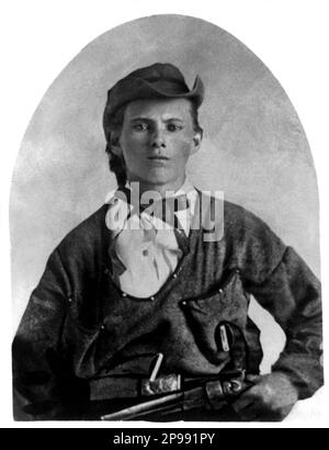 1882 : The Western outlaw JESSE JAMES ( Jesse Woodson James 1847 - 1882 ...