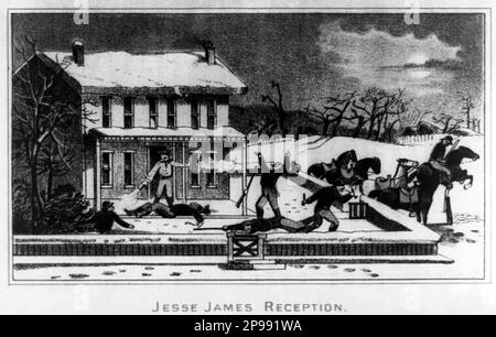 1882 : The Western outlaw JESSE JAMES ( Jesse Woodson James 1847 - 1882 ...