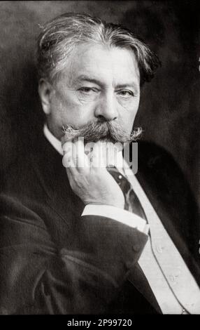 Arthur Nikisch (1855-1922), German conductor and composer. Nikisch was ...