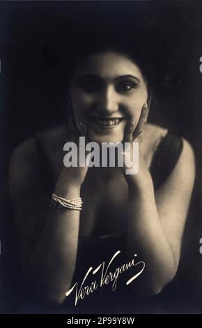 1920 ca ., Italy : The italian actress VERA VERGANI ( Milano 1895 ...