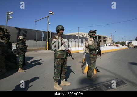 Entrance to the Green Zone, Baghdad, Iraq, Middle East Stock Photo - Alamy