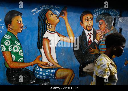 Ghana, Accra, in the Sodom and Gomorrah slums Stock Photo - Alamy