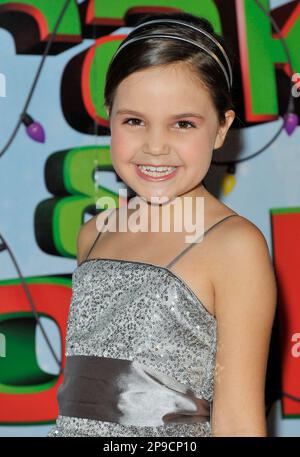 Actress Bailee Madison arrives at the premiere of "Romeo and Juliet" at ...