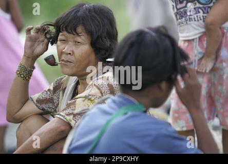 People from the Mangyan tribe on Mindoro – Philippines Stock Photo - Alamy