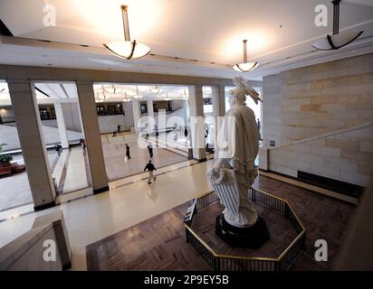 Plaster model of Statue of Freedom; Plaster model of Statue of Freedom ...