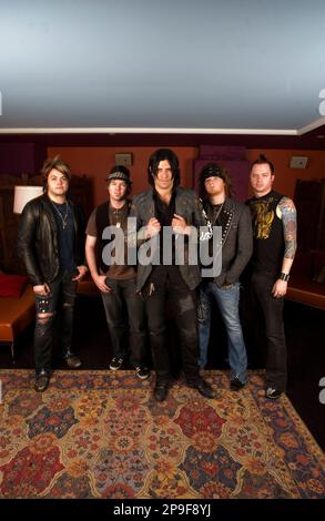 Joe "Blower" Garvey, from left, Cody Hanson, Marshall Dutton, Mark King ...