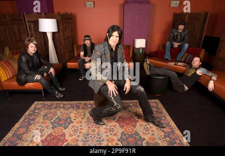 Joe "Blower" Garvey, from left, Cody Hanson, Marshall Dutton, Mark King ...