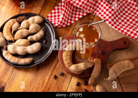 Tamarind Water, called Agua de Tamarindo, is one of the traditional ...