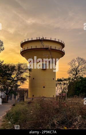 Huge Drinking Overhead Water Tank at Kuvempu Nagar, Mysuru. Built using ...