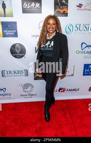 CEO of "Glam Body Scrubs" Tiffany Cartwright attends Suzanne ...
