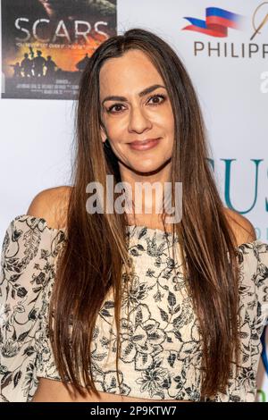 Cat Healy attends Suzanne DeLaurentiis Productions presents a Pre ...