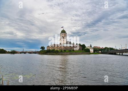 Medieval russian Vyborg Castle State Museum, Swedish-built medieval ...