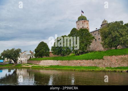 Medieval russian Vyborg Castle State Museum, Swedish-built medieval ...