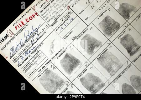Elvis Presley's Concealed Weapon application which has Elvis's ...