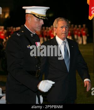 The Commanding Officer of Marine Barracks Washington, Col. Benjamin ...