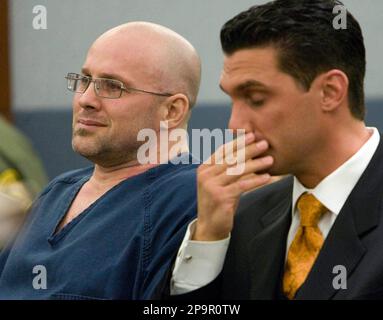 Maura James, mother of the slain victim Melissa James, reads a ...