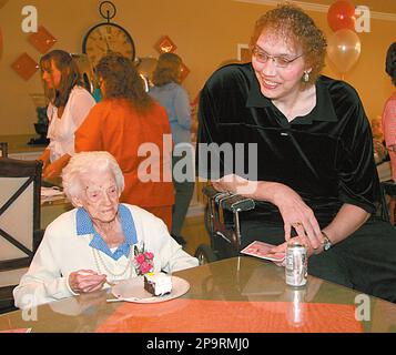 World's tallest woman, Sandy Allen, Boardwalk, Wildwood, New Jersey; ca ...