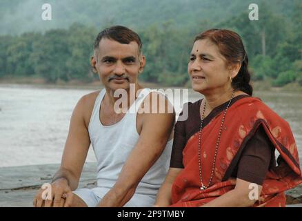 Gond couple Gadchiroli, Maharashtra, India Stock Photo - Alamy