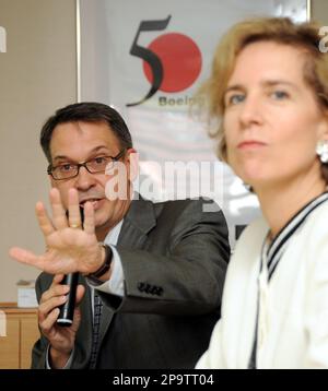 TOKYO, Japan - Boeing Japan President Nicole Piasecki speaks duirng a ...