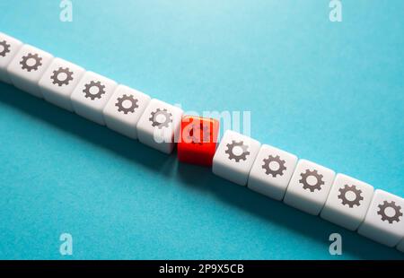 Failure and critical breakdown. Reliability, fault tolerance. Out of ...