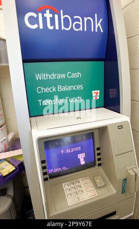 Citibank ATM machine Stock Photo - Alamy