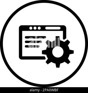 website configuration icon - Perfect use for designing and developing ...