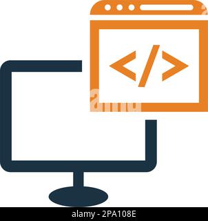 Web design and coding in internet page development languages. Designer develops site layout in ...