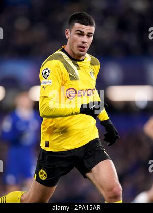 Giovanni Reyna of Borussia Dortmund - Chelsea v Borussia Dortmund, UEFA ...