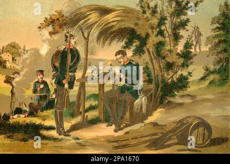Europa, Deutschland, Thüringen, 4. Thüringisches Infanterie Regiment No ...