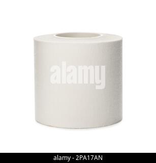 Medical sticking plaster roll isolated on white Stock Photo - Alamy