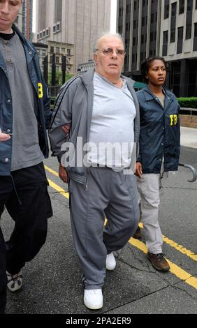 Suspected Colombo crime family mobster Joseph DiGorga is led by FBI ...