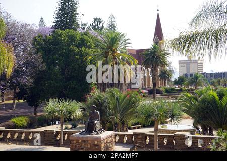 Statue of Hosea Kutako, Parliament Gardens, Windhoek, Namibia, Africa ...