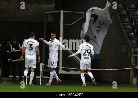 Swansea, Wales. 17 March 2023. Match Referee Neil Pratt during the ...